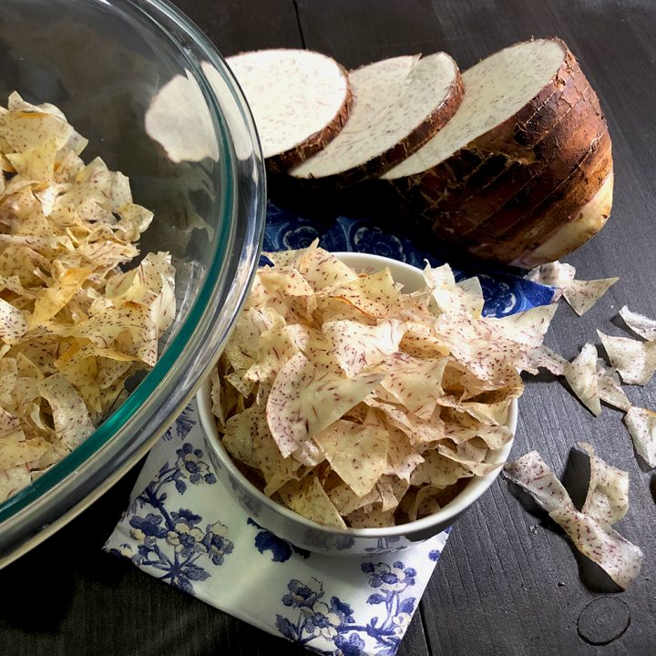 Taro Chips – Shirley Cooking