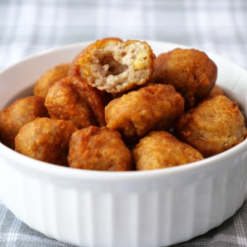 Baked Yellow Split Peas Fritters – Shirley Cooking